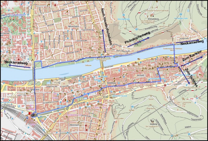 Heidelberg Stadtrundfahrt – Radreise-Wiki
